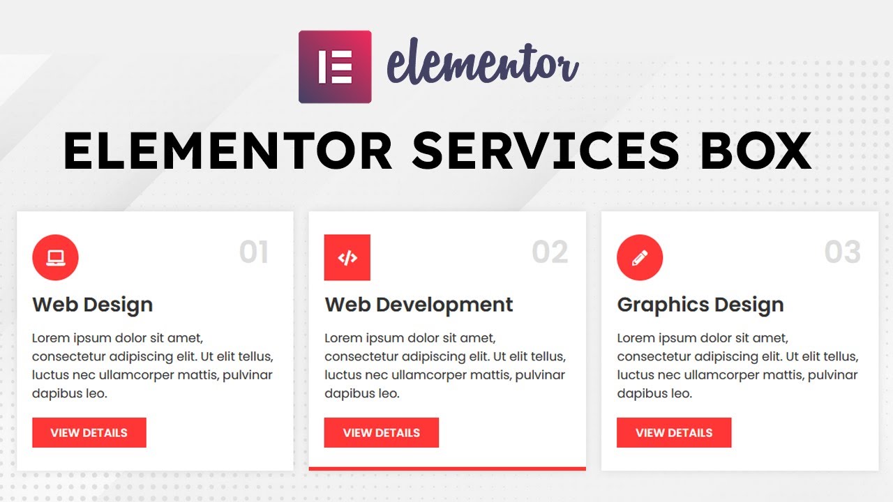 How To Use Elementor WordPress Hover Service Section Design | Elementor Design Inspiration 2024