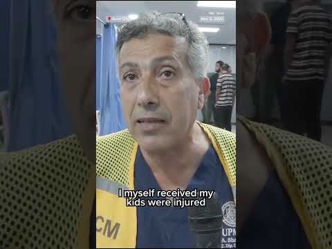 Triage doctor explains 'catastrophic' conditions at Al-Shifa hospital in Gaza