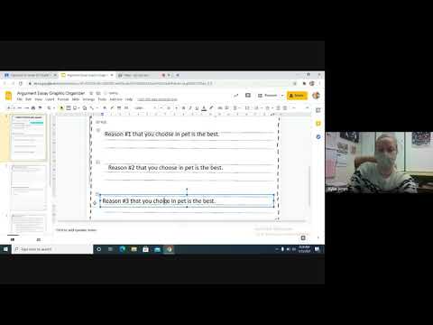 Argumentative Essay Outline Live Lesson