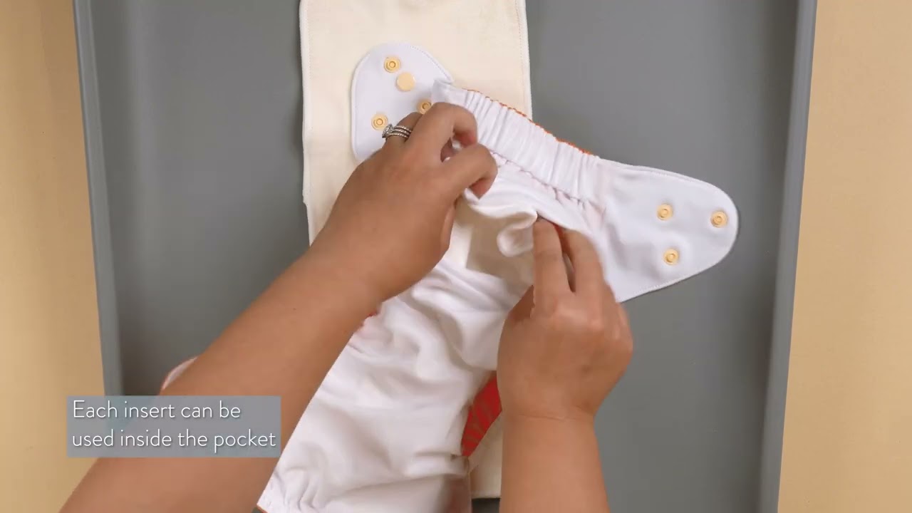 Just Peachy Cloth Diapering Quick Start Guide 1: How to assemble & convert between Pocket & Hybrid