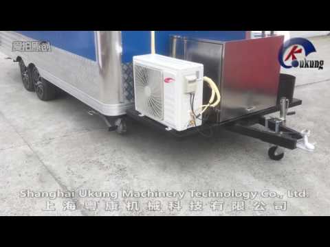 UKUNG food truck food trailer FV 210R 480cm