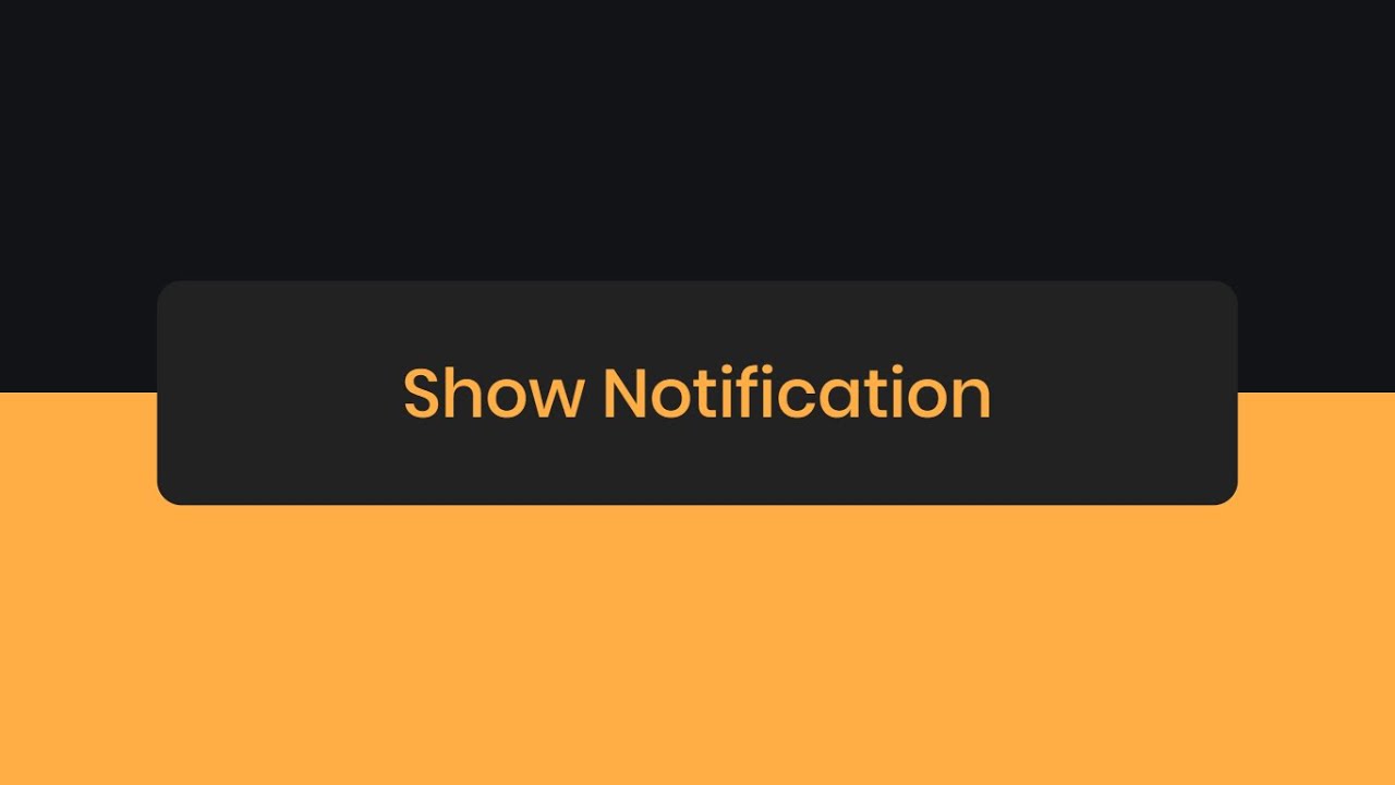 Build A Notification Using Javascript Notification API