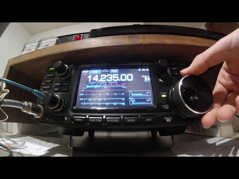 Calling CQ on the 20 meter Ham Radio Band