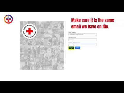 How to access Red Cross Online Training