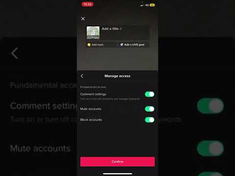 How To Add Moderators On Your TikTok Live