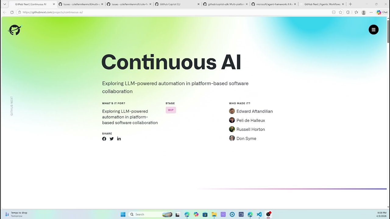 What is Continuous AI?