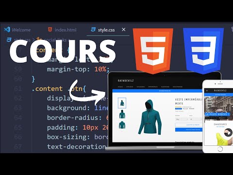📚APPRENDRE HTML & CSS: COURS POUR DEBUTANTS👨💻