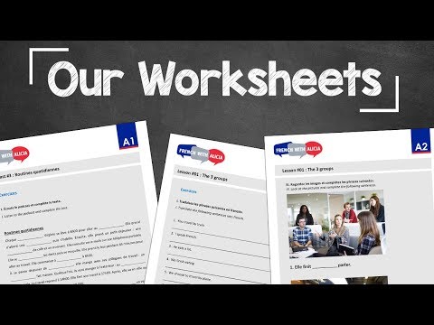 Get 150+ French Worksheets & 3,000+ Interactive Exercises for 49€! Details below