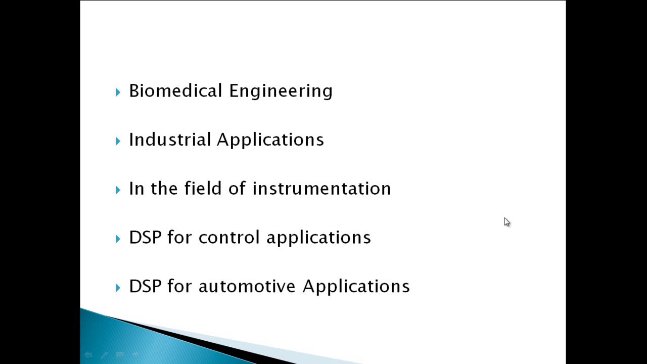 Video lecture DSP basics