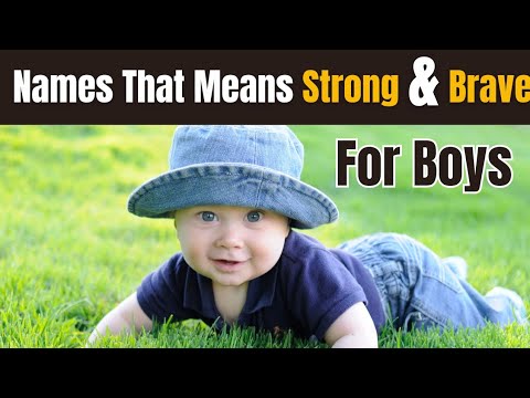 Names That Means Strong & Brave For Boys|| Boys Names With Meanings||@thenamehub