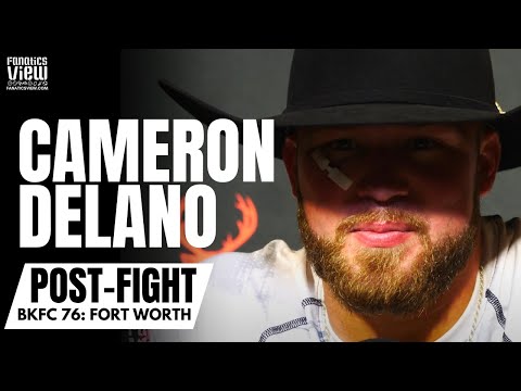 Cameron Delano Recaps BKFC 76 TKO Win, Bull Riding Transition to Fighting | BKFC 76 Fort Worth