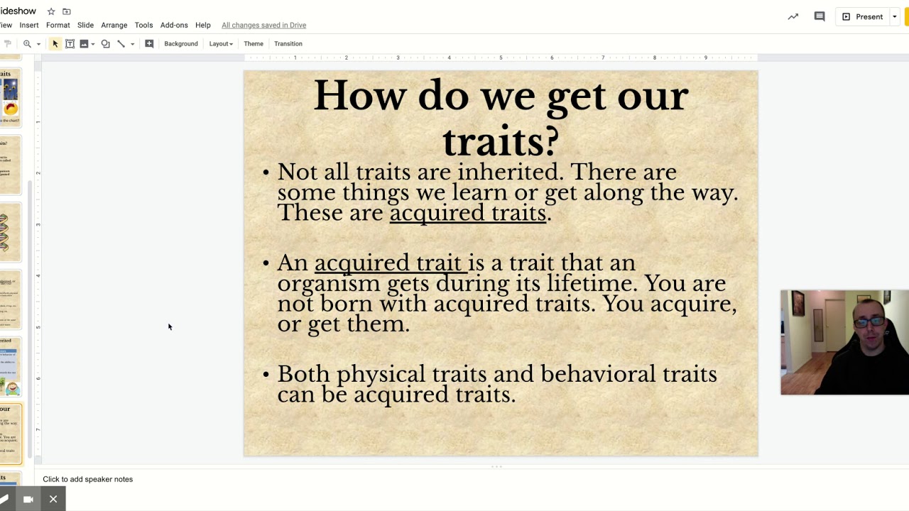 Genetic Slideshow - Google Slides