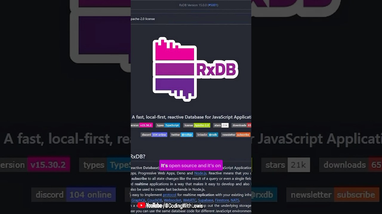 Build a Real-Time Video Sync App with RxDB | React & JavaScript Tutorial | #RxDB #JavaScript #React