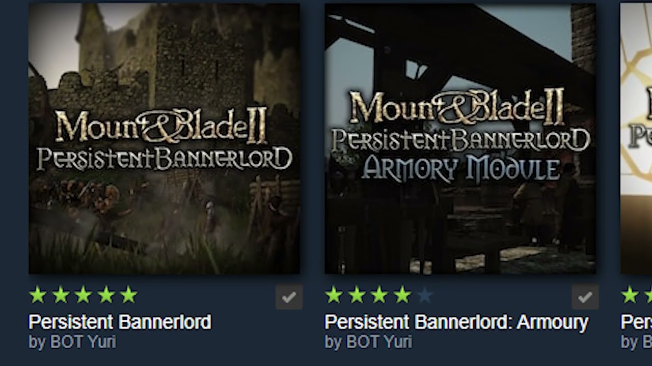 Persistent Bannerlord Installation Guide