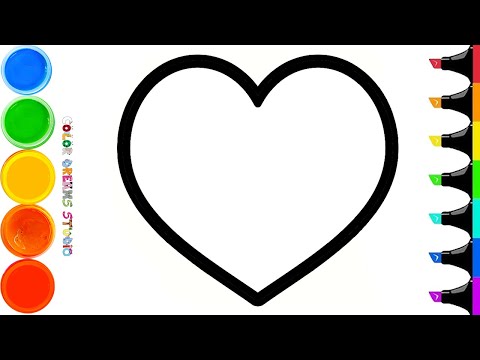 How To Draw a Cute Heart | Easy Step By Step