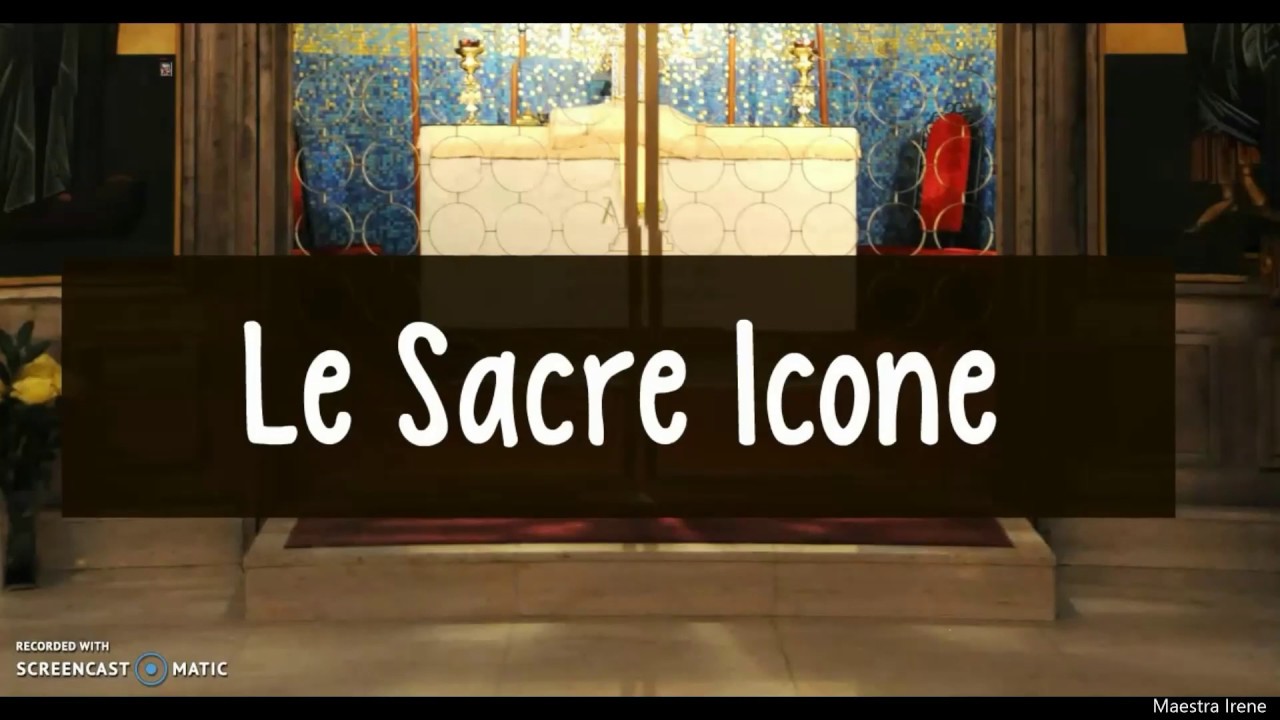Lezione sulle Sacre Icone