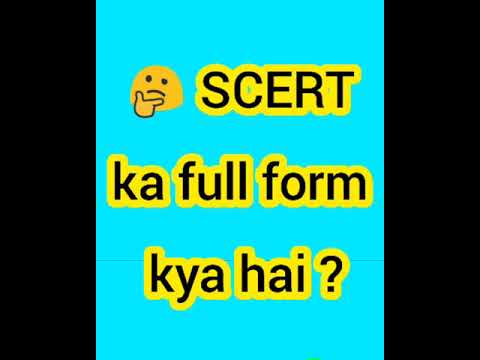 SCERT ka full form in english 🤔#shorts #superamazingway #youtubeshorts #scert #fullform #gk