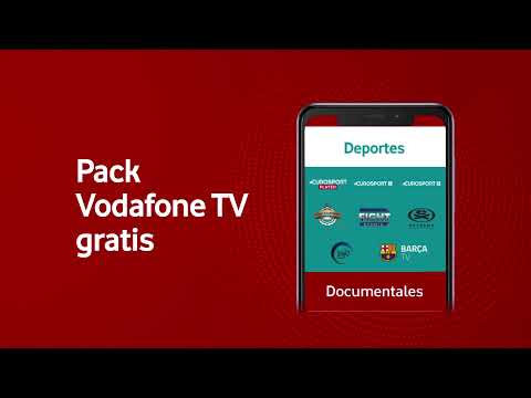 Por ser cliente puedes llevarte gratis un Pack de Vodafone TV. ¡Actívalo en tu App Mi Vodafone!