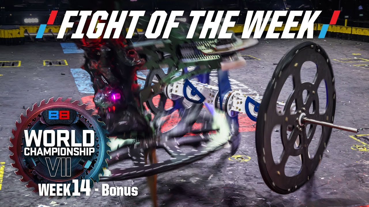 Twin Titans Clash - BattleBots FoTW: HUGE vs Starchild | WC7