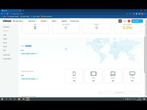How To See Your Videos Analytics And Insights on Vimeo PC