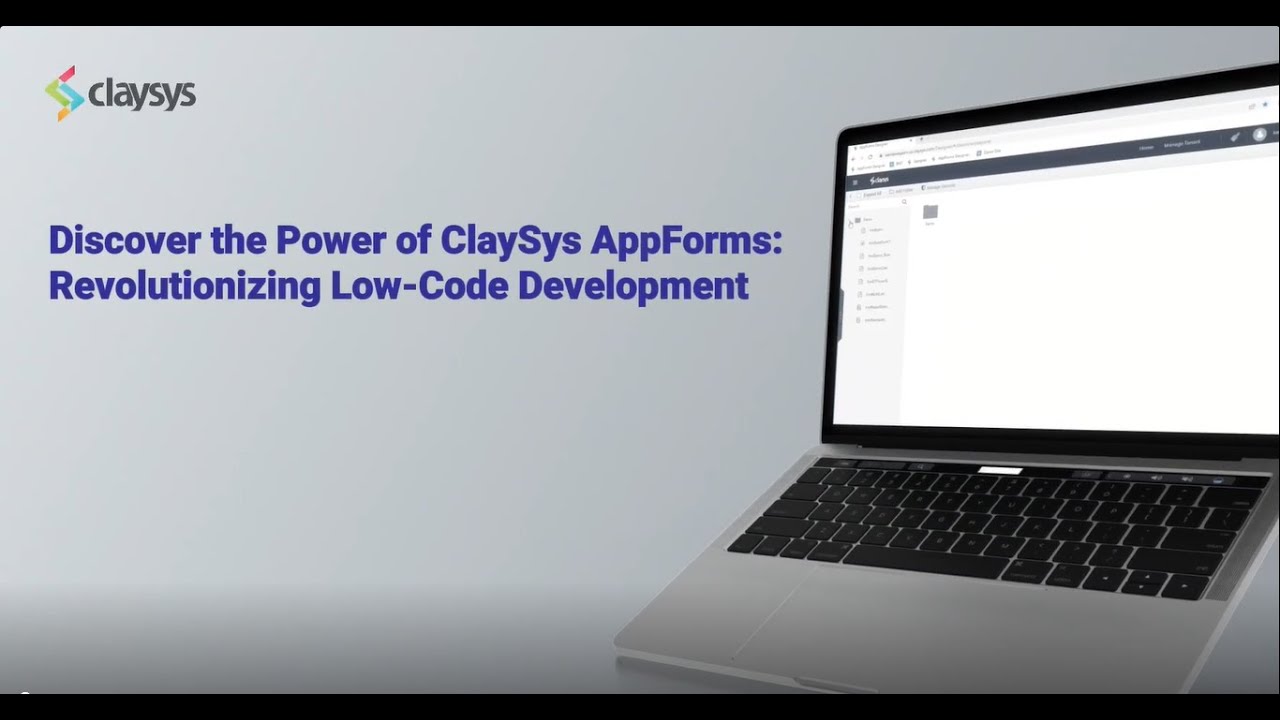 Revolutionizing Low-Code Development with ClaySys AppForms | ClaySys Technologies