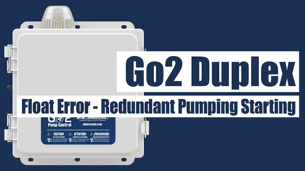 Go2 Duplex Control Panel: Float Error - Redundant Pump Starting