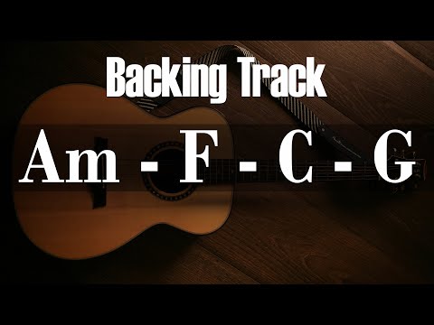 Guitar Backing Track A minor | Am Pentatonic Scale Backing Track