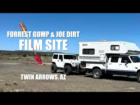 Forrest Gump and Joe Dirt film site at Twin Arrows, AZ.