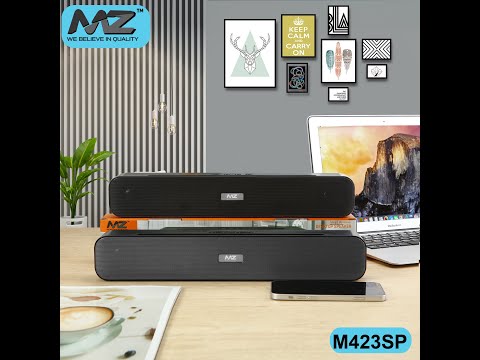 MZ M423SP (PORTABLE HOME TV SOUNDBAR) Dynamic Thunder Sound 2400mAh Battery 10 W Bluetooth Soundbar