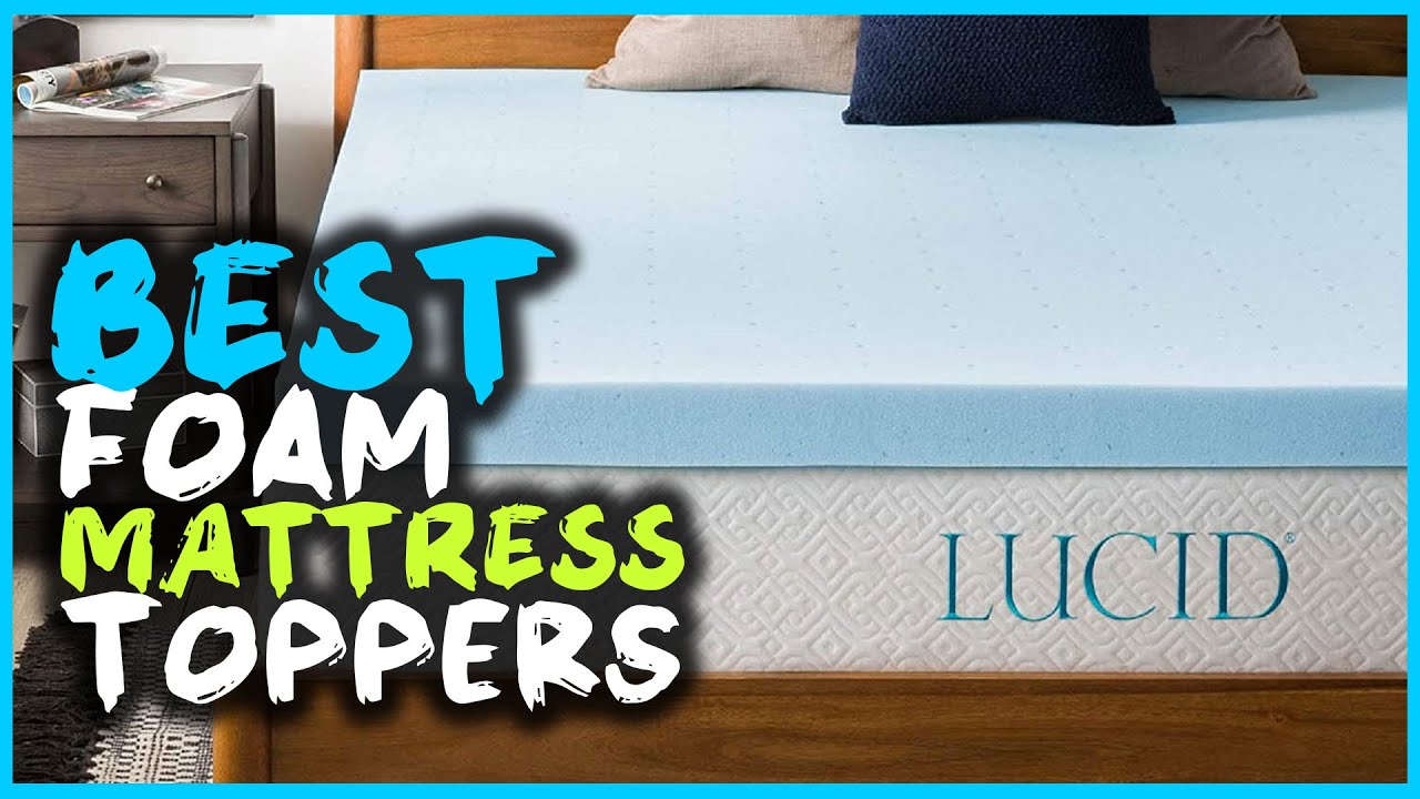 Top 4 Best Foam Mattress Toppers for Hip/Back Pain [Review 2025] - Full Size Gel Memory Foam Toppers