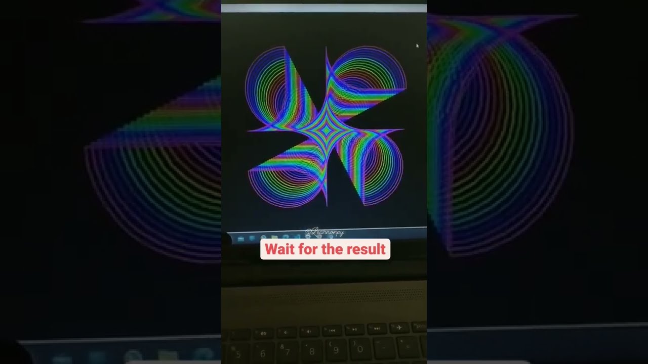 Python Turtle Graphics - 15 | Coding Status Video | Amazing Python Turtle Design |