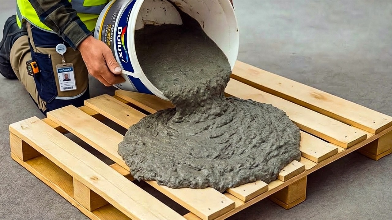 Everyone is SHOCKED by this Young Carpenter's Pallet Hack!