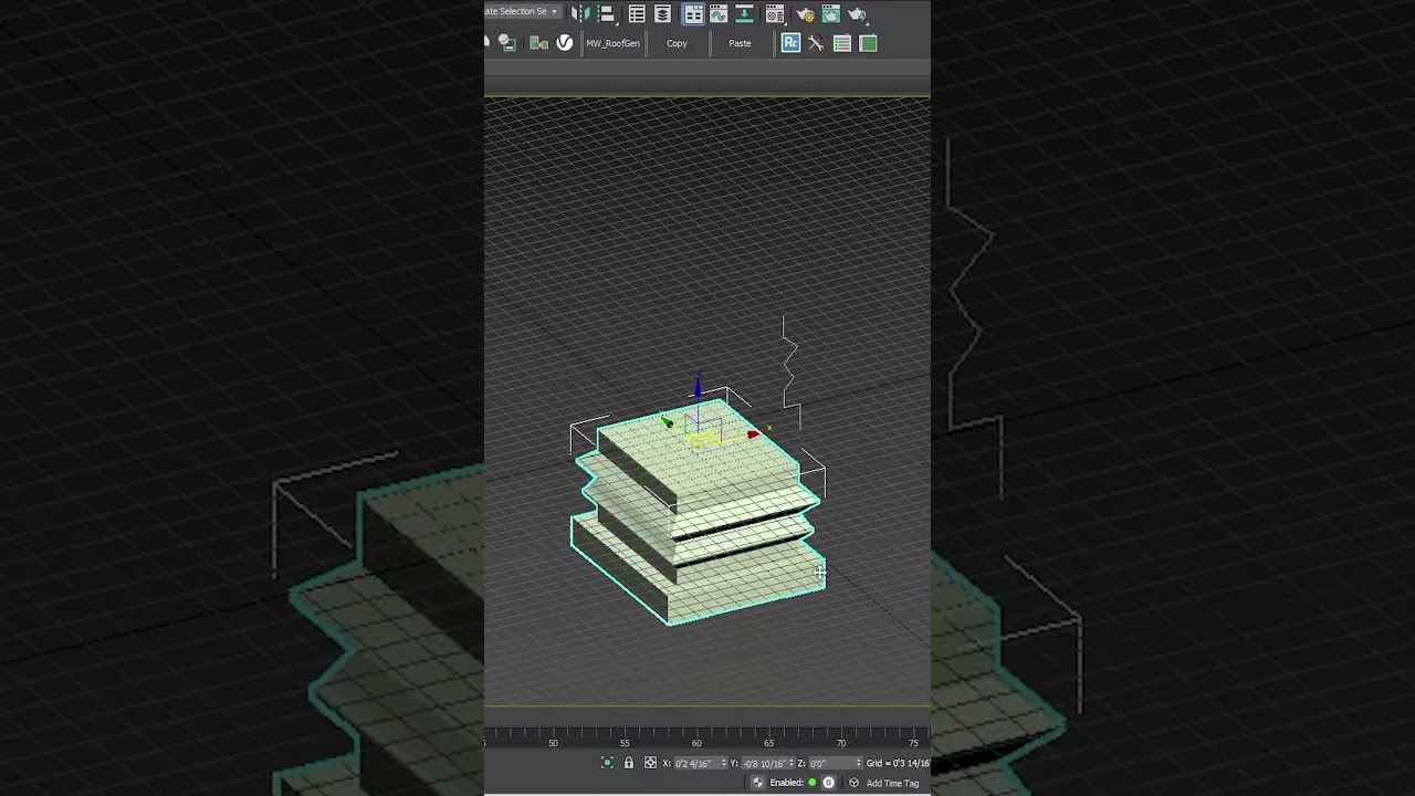 bevel profile #3dmaxtutorial #3dmax #tutorial #beginner #3dmodeling