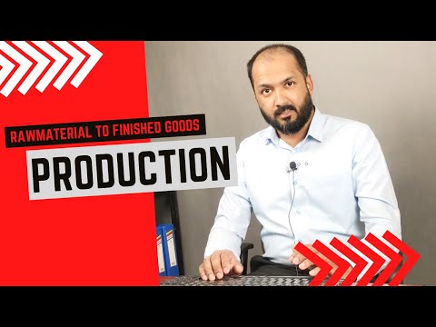 PRODUCTION | Raw Materials to Finished Goods | AccroBIZ ERP