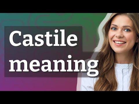 Castile | meaning of Castile