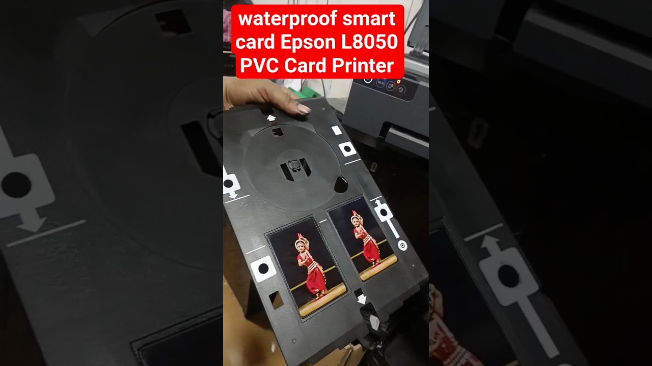 waterproof smart card Epson L8050 PVC Card Printer #epson #service #pvc #printersupportsoftware