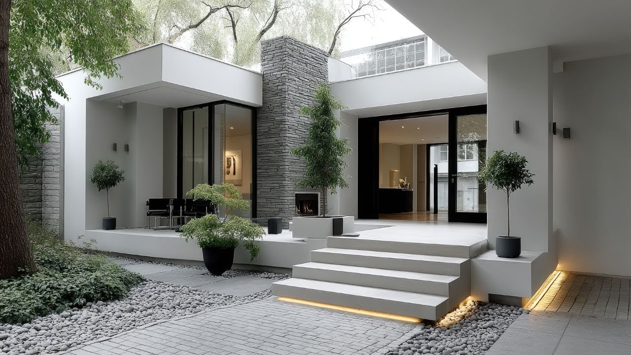 Inside a Sophisticated Minimalist House | Timeless Modern Architecture