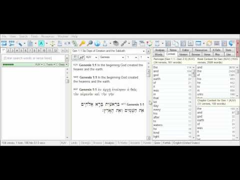 Finding the Most or Least-Frequently Used Words in a Passage, Book or Chapter