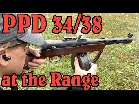 Real PPD 34/38 at range - Mess Room - Enlisted