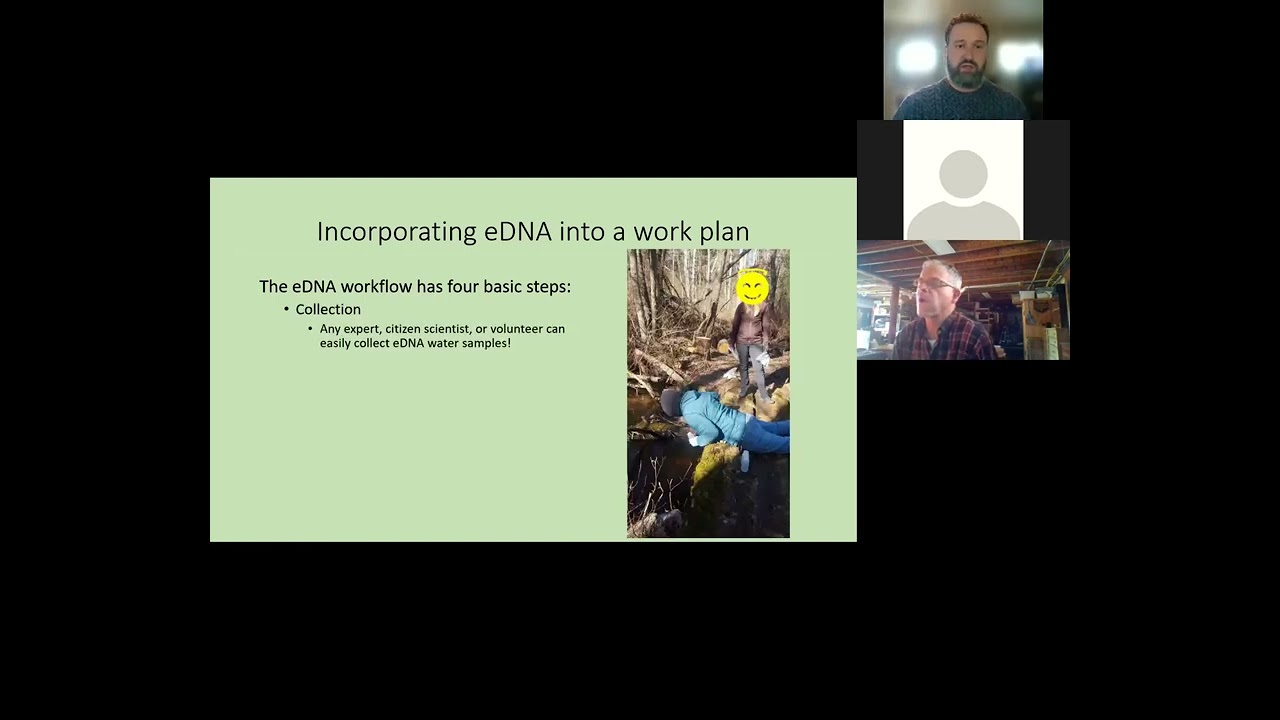 What Can eDNA Tell US? - presentation by James Garner for the River Herring Network (MA), 2022