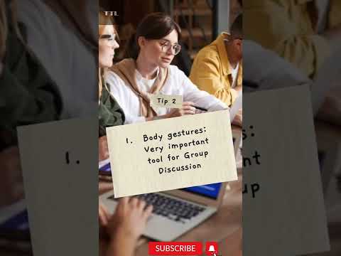 Tips for group discussion #shorts