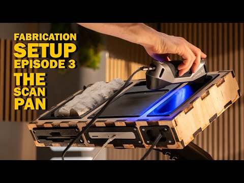 Building a 3D Scanning Panel For the Ultimate Fabrication Desk Setup - Creality Otter Lite