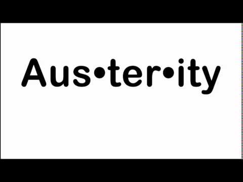 Austerity Word Pronunciation