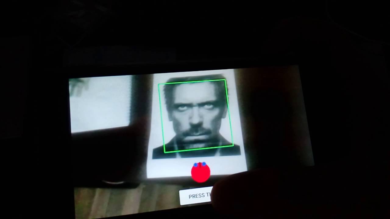 Android face recognition app