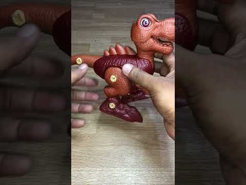 dino STEM T-Rex π¦ with nut π© and screw assembling #imalidotcom
