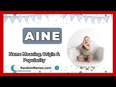 Aine - Baby Boy Name Meaning, Origin & Popularity - RandomNames.com