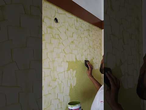 Spatula texture asian paints ||royale Play spatula painting || spatula design on walll#shortvideo