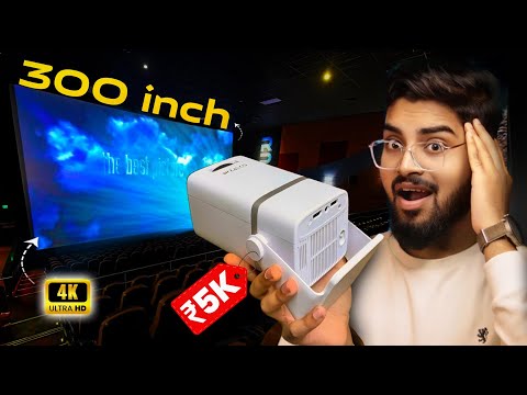 Best Projector for Home Theater under 5000 🔥 WZATCO Yuva Go Android 13.0 Smart Projector Review