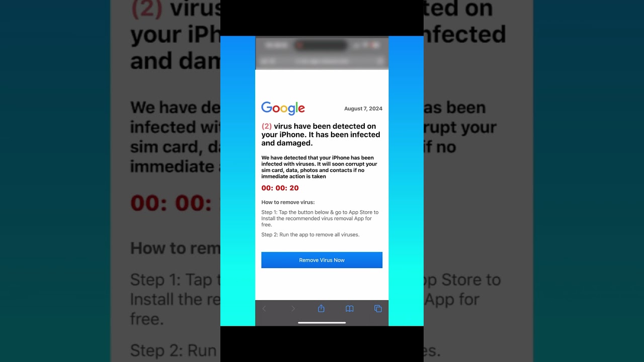 iPhone Virus Alert? Here’s What to Do!