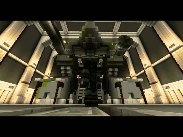 METAL GEAR REX (Functional) + Hanger Map [DOWNLOAD] Minecraft Map